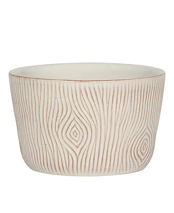 JULISKA Blenheim Oak Ramekin - Whitewash