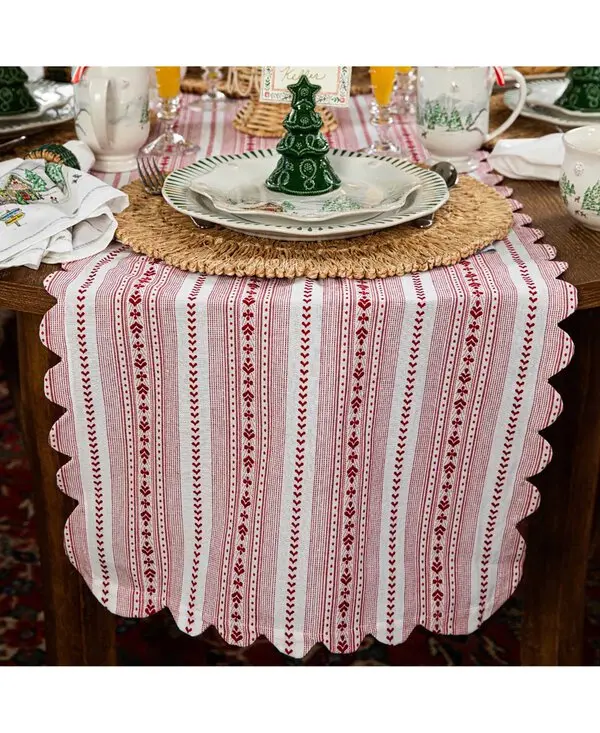 JULISKA Villa Stripe 18 X 90 Table Runner