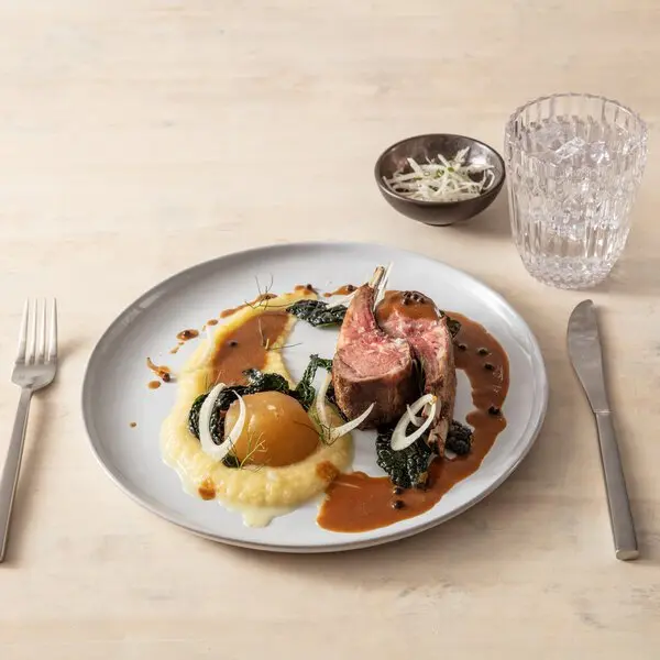 FORTESSA Nivo Moon Coupe Salad Plate, Set Of 6