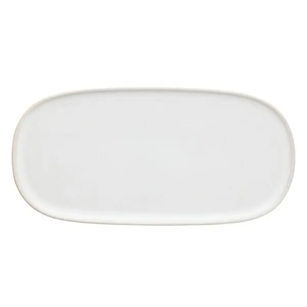 FORTESSA Nivo Moon Medium Flat Coupe Serving Platter - White