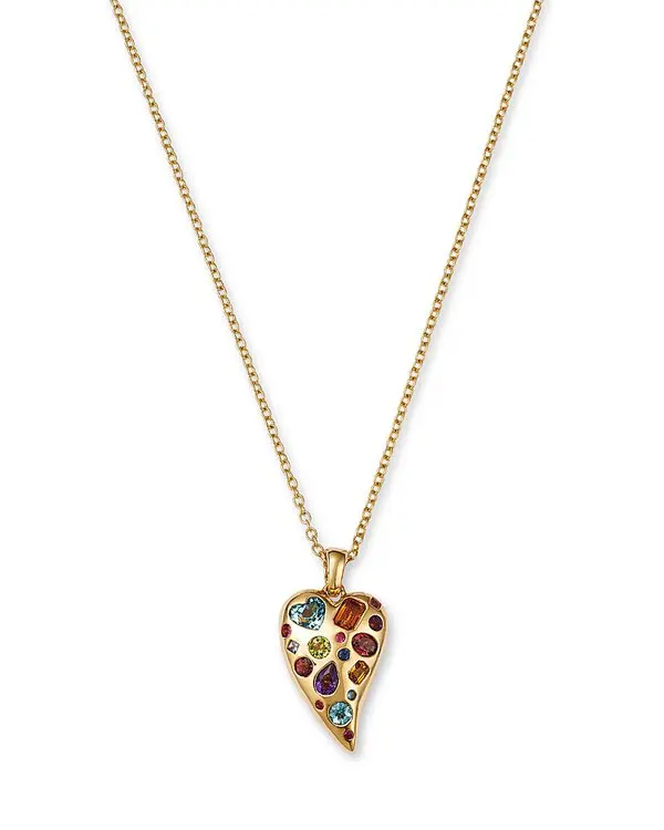 Ippolita 18k Yellow Gold Rock Candy Valentina Pendant Necklace - Multi/gold