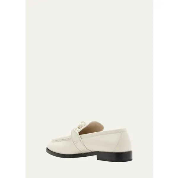 Bottega Veneta Astaire Knot Leather Loafers - String