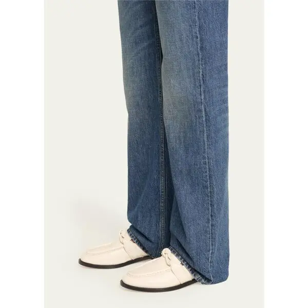 Bottega Veneta Astaire Knot Leather Loafers - String