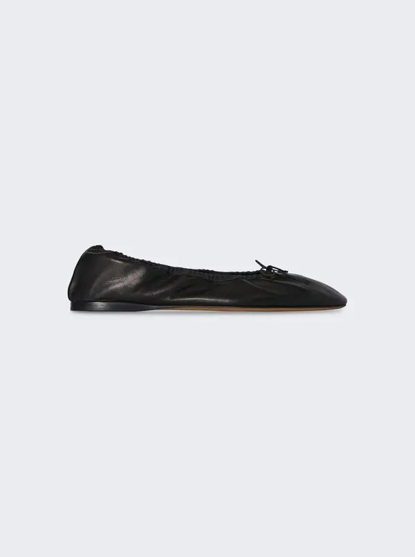 THE ROW Awar Ballerina Flat - Black