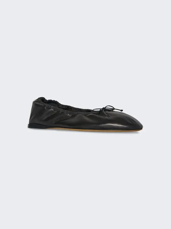 THE ROW Awar Ballerina Flat - Black