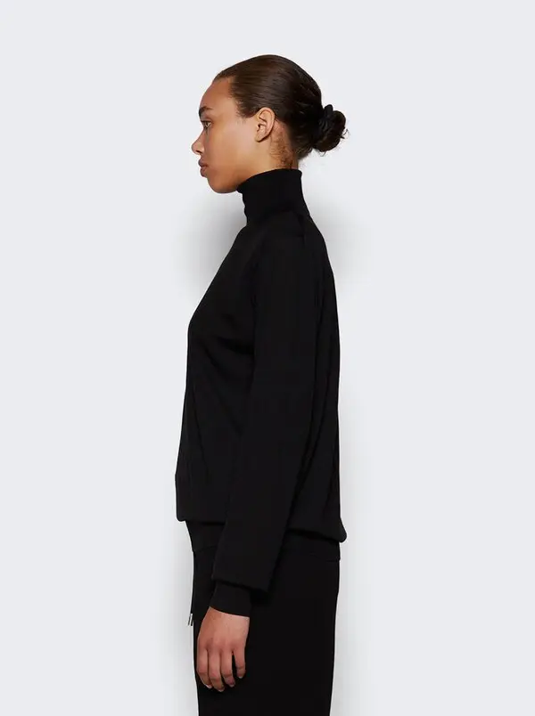 THE ROW Eva Turtleneck - Black