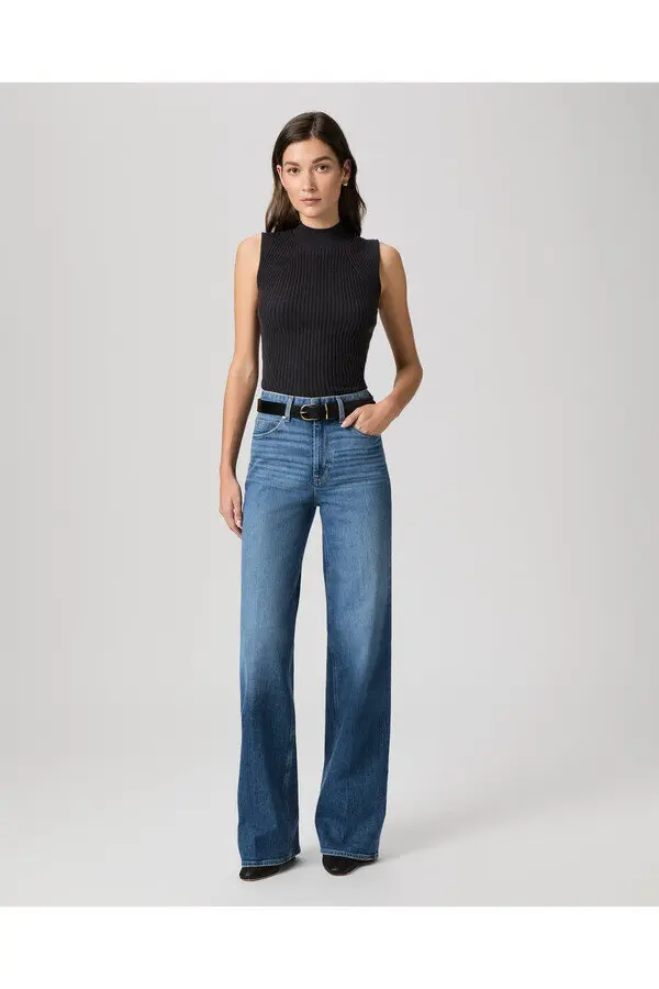 Paige Sasha Wide Leg Jean