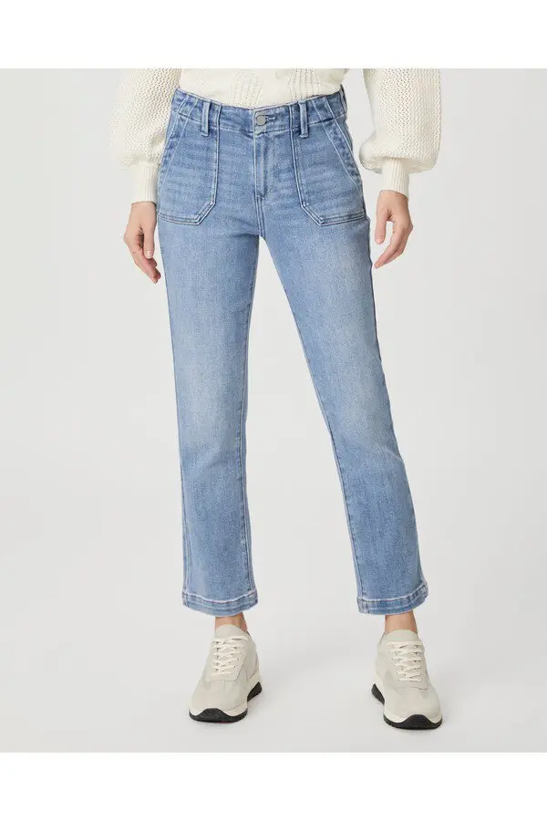 Paige Mayslie Straight Ankle Pant