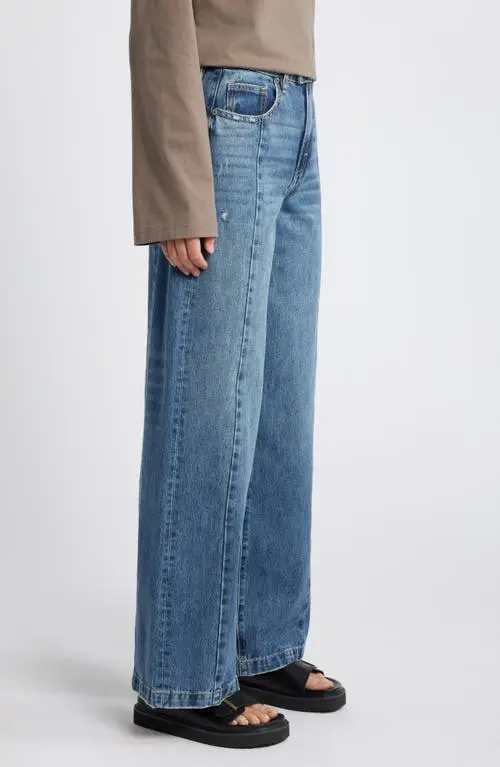 HIDDEN JEANS Seamed Wide-leg Jeans