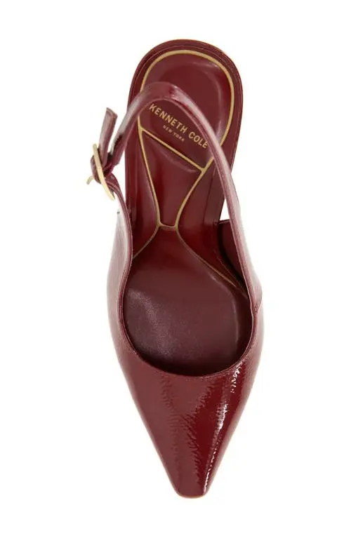 KENNETH COLE Quinnly Slingback Pump - Rio Red Patent