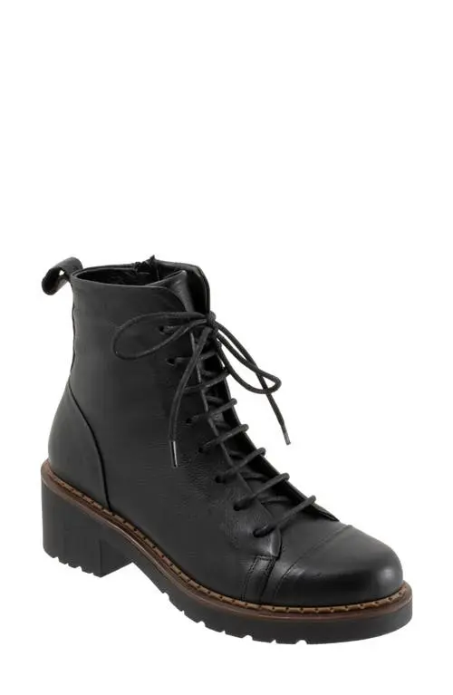 BUENO Nikita Lace-up Boots - Black