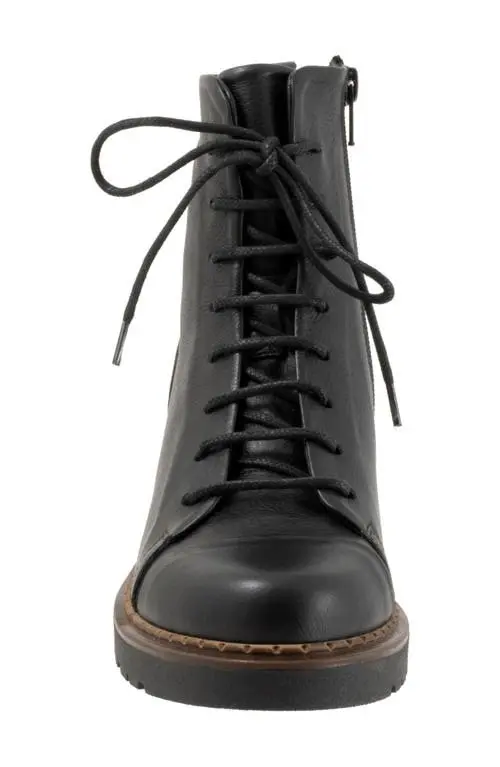 BUENO Nikita Lace-up Boots - Black
