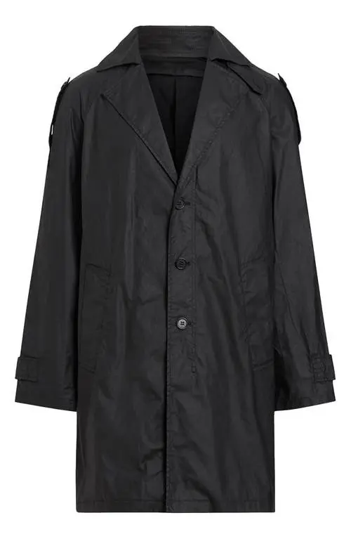 All Saints Allman Mac Jacket Black Editorialist