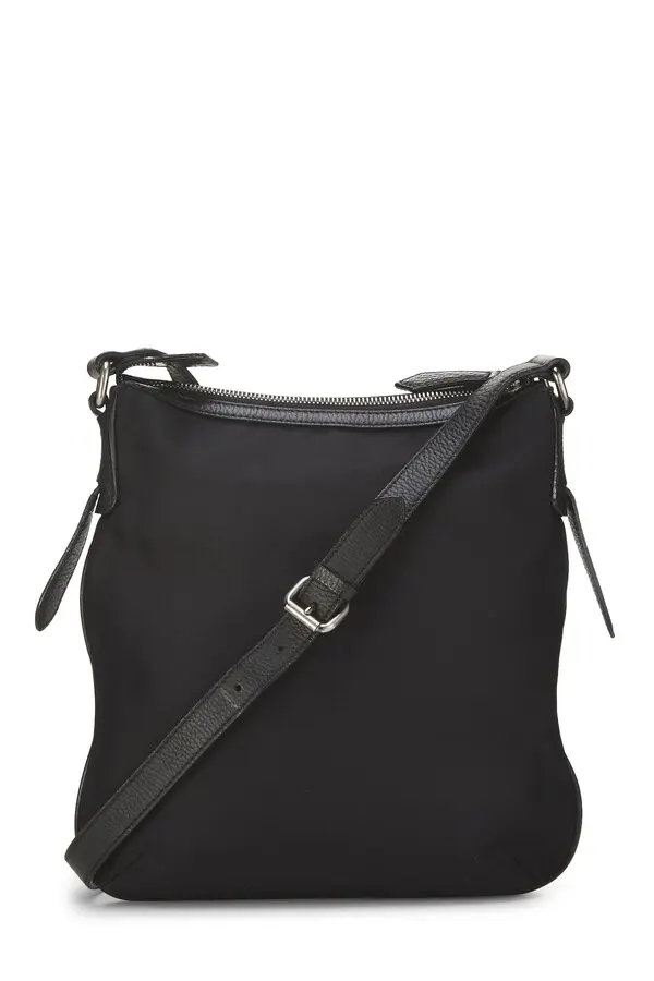 Burberry House Check Nylon Vertical Messenger Bag