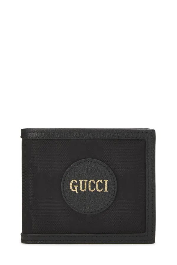 Gucci Gg Nylon Off The Grid Bifold Wallet - Black