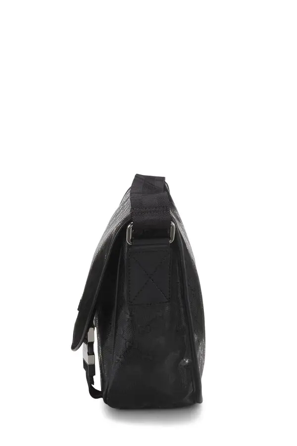 Gucci Gg Imprime Buckle Flap Crossbody Bag