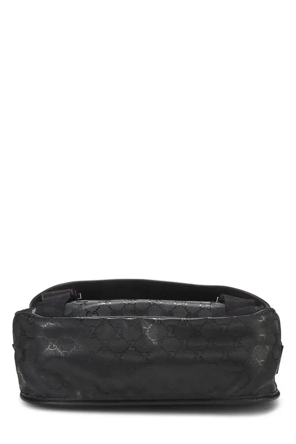 Gucci Gg Imprime Buckle Flap Crossbody Bag