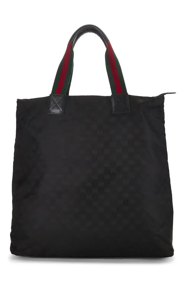 Gucci Nylon Web Zip Tote