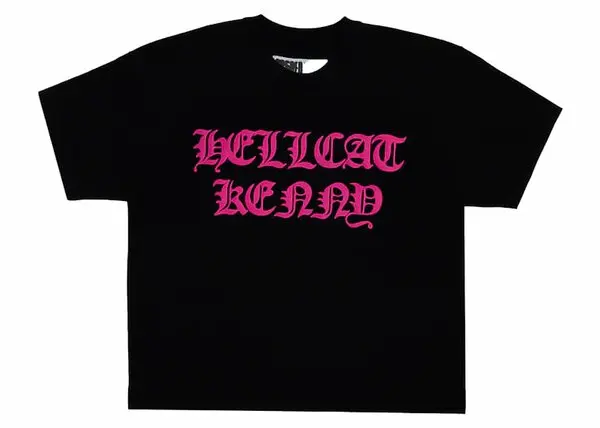 SP5DER Hellcat Kenny Tee Shirt - Black