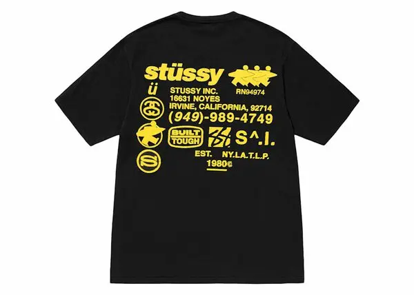 StÜssy Dna Pigment Dyed Tee Shirt