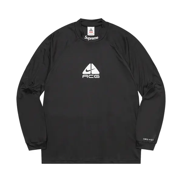 Supreme X Nike Acg Jersey - Black