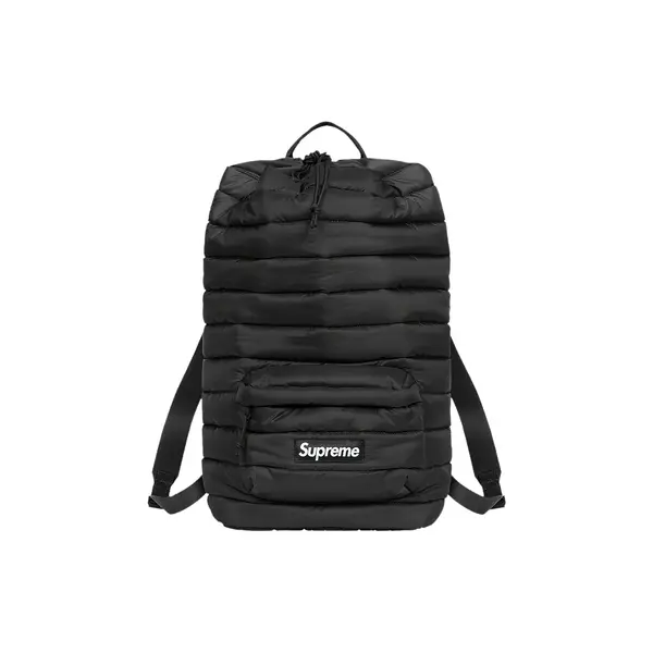 Supreme Puffer Backpack - Black