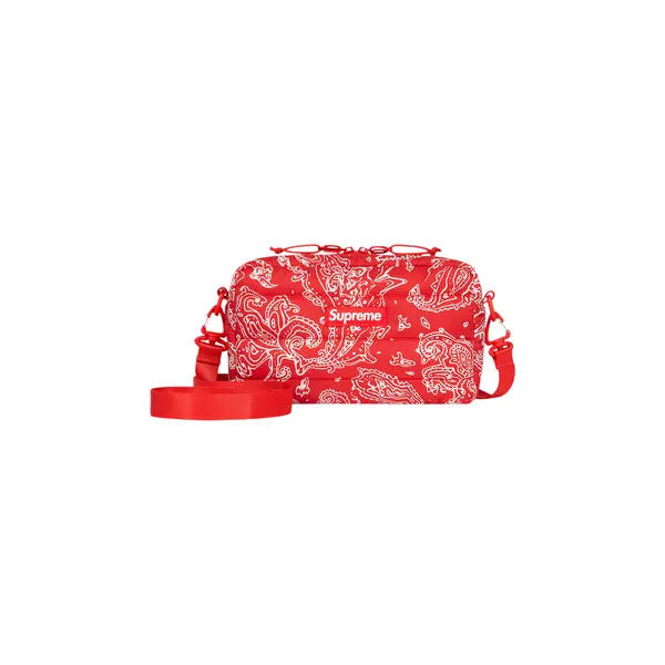 Supreme Puffer Side Bag - Red