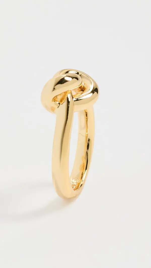 Gorjana 18k Brass Infinity Knot Statement Ring
