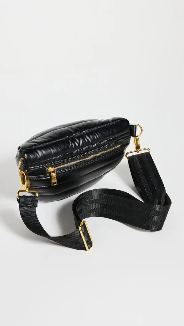 THINK ROYLN Little Runaway Belt Bag - Pearl Black/black/black Web