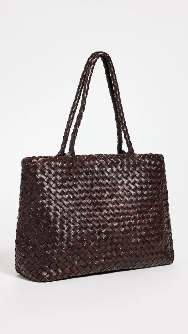 Dragon Diffusion Vintage Mesh Tote - Dark Brown