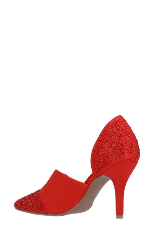 J. Reneé Kaleena D'orsay Pointed Toe Pump - Red