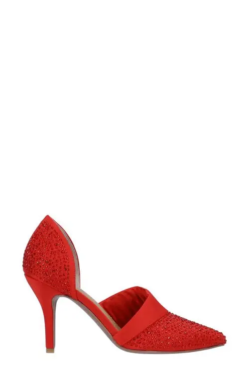 J. Reneé Kaleena D'orsay Pointed Toe Pump - Red