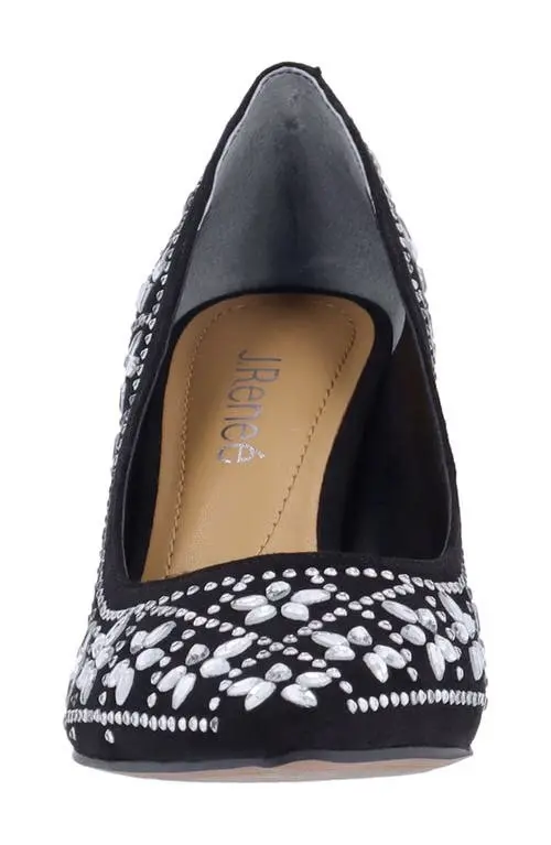 J. Reneé Barlow Pointed Toe Pump - Black
