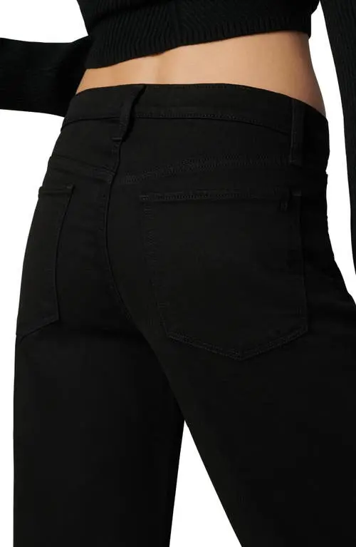 Joe's Jeans The Lou Lou Low Rise Wide Leg Jeans - Black