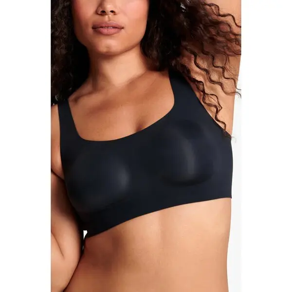 EVELYN & BOBBIE The Bobbie Scoop Bra - Black