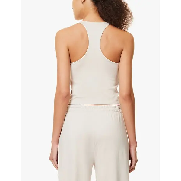 Vuori Halo Performance Scoop-neck Cropped Top