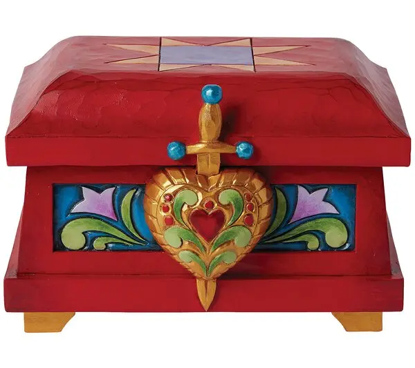 JIM SHORE Disney Traditions The Queen's Trinket Box - One-color