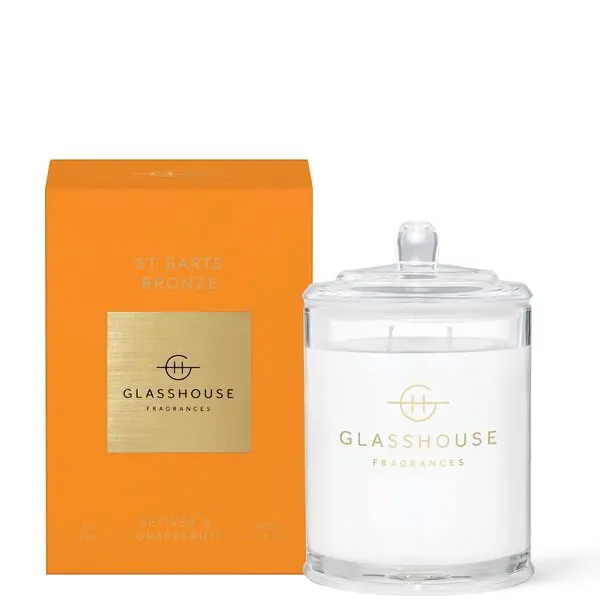 GLASSHOUSE FRAGRANCES St. Barts Bronze Triple Scented Candle 380g - One-color