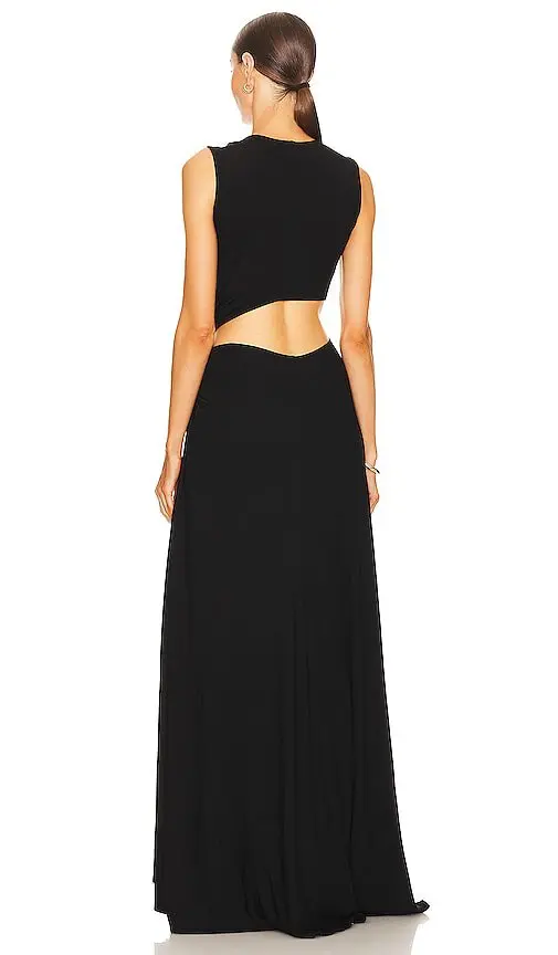 SID NEIGUM Triple Loop Knit Dress