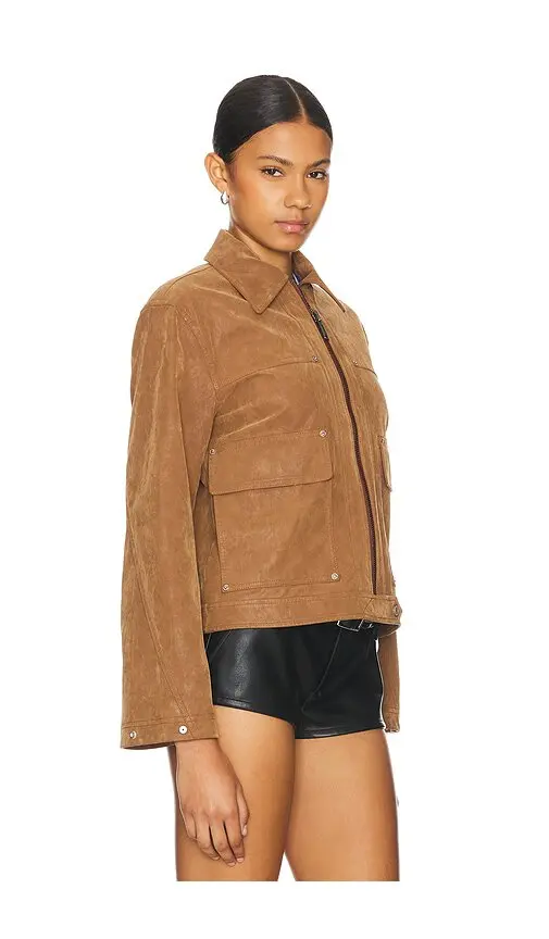 Free People We The Free Blair Faux Suede Jacket