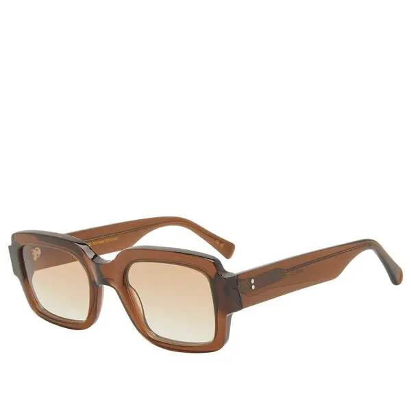 MONOKEL Apollo Rectangle Sunglasses - Cola