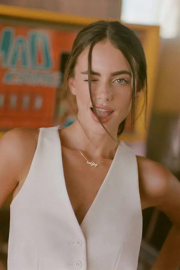 Anthropologie Wifey Necklace