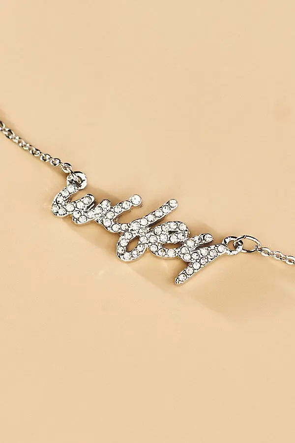 Anthropologie Wifey Necklace