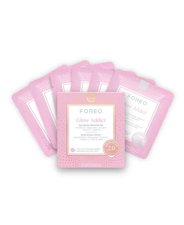 Foreo 2.0 Ufo Glow Addict Mask 6x6g - No Color