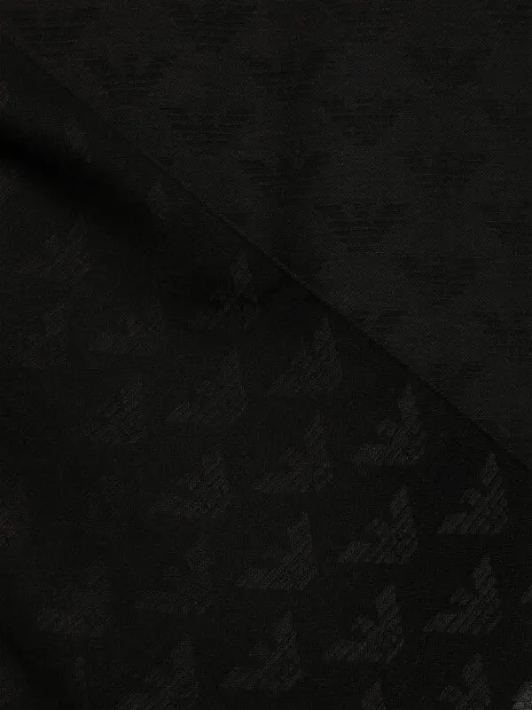Emporio Armani Logo-jacquard Scarf