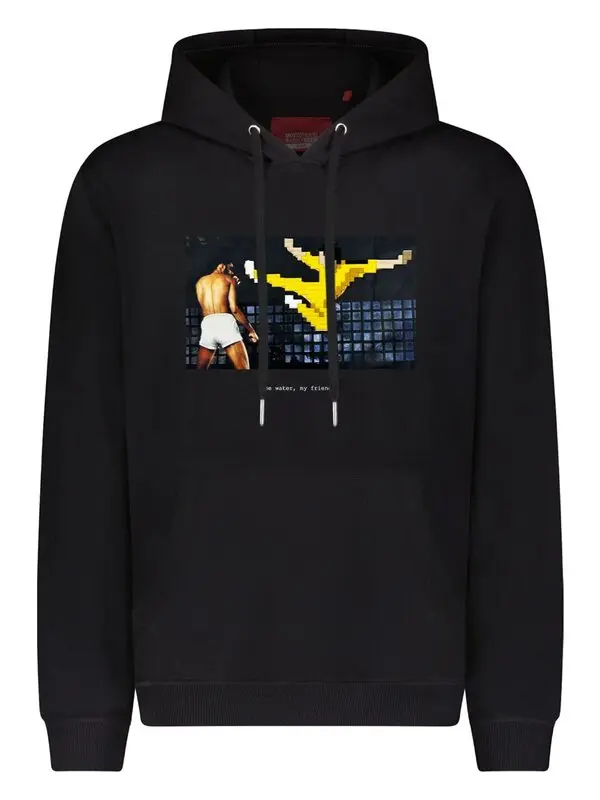 MOSTLY HEARD RARELY SEEN Graphic Hoodie - Black