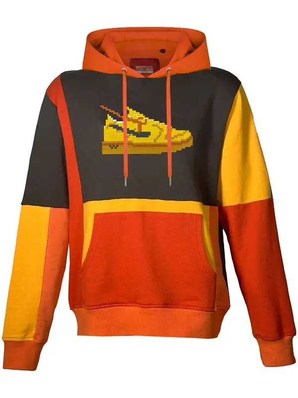 MOSTLY HEARD RARELY SEEN Graphic-print Hoodie - Orange