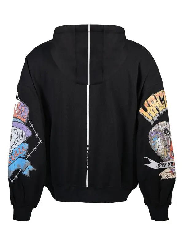HACULLA. Crown Royale Graphic-print Hoodie