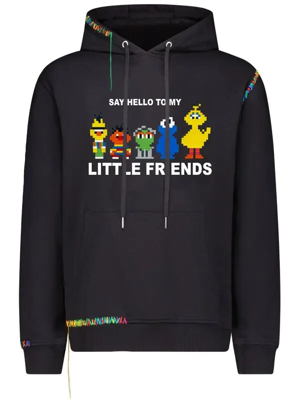 MOSTLY HEARD RARELY SEEN 8-BIT Little Friends Hoodie - Black