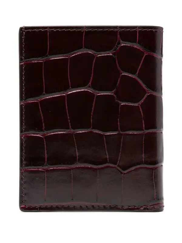 TOM FORD Crocodile-embossed Wallet